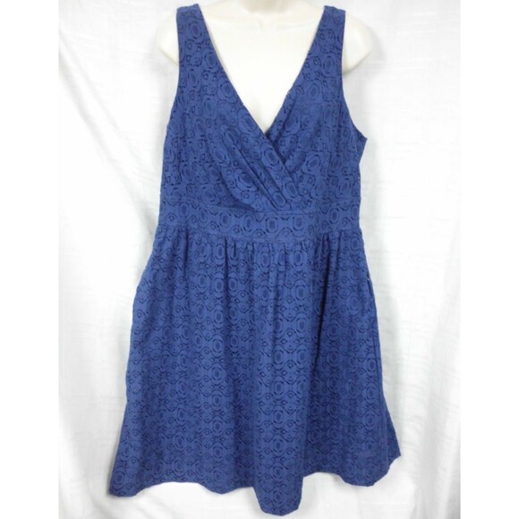 Robbie Bee | Dresses | Signature Robbie Bee Womens Royal Blue Lacy Knit ...
